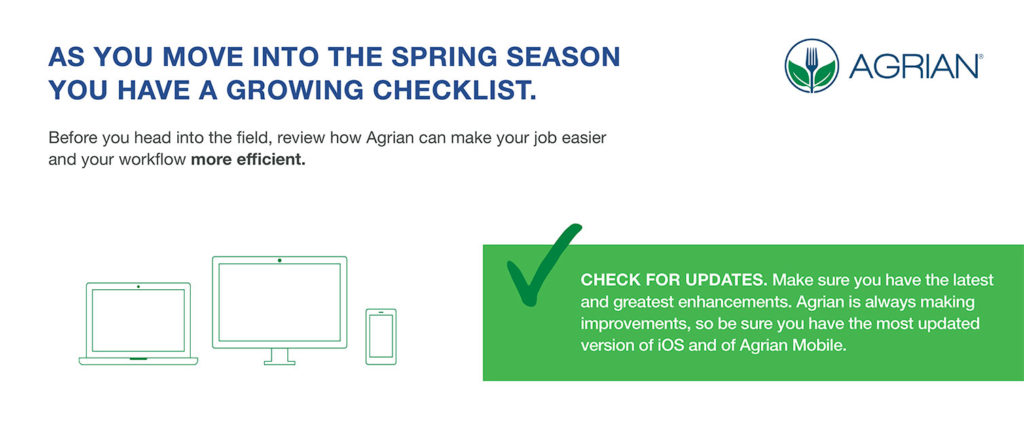 Spring Checklist - Agrian